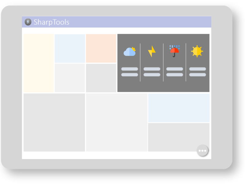 SharpTools - Dashboard and Rule Engine
